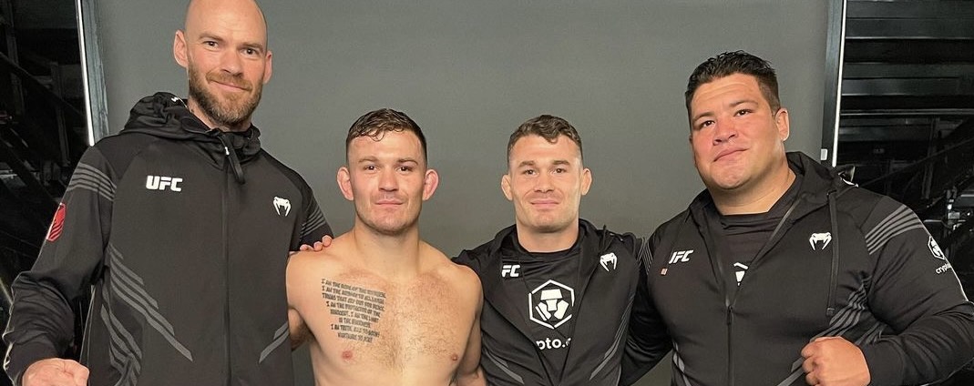 Bond of brothers inspires Cosce to historic UFC victory ...