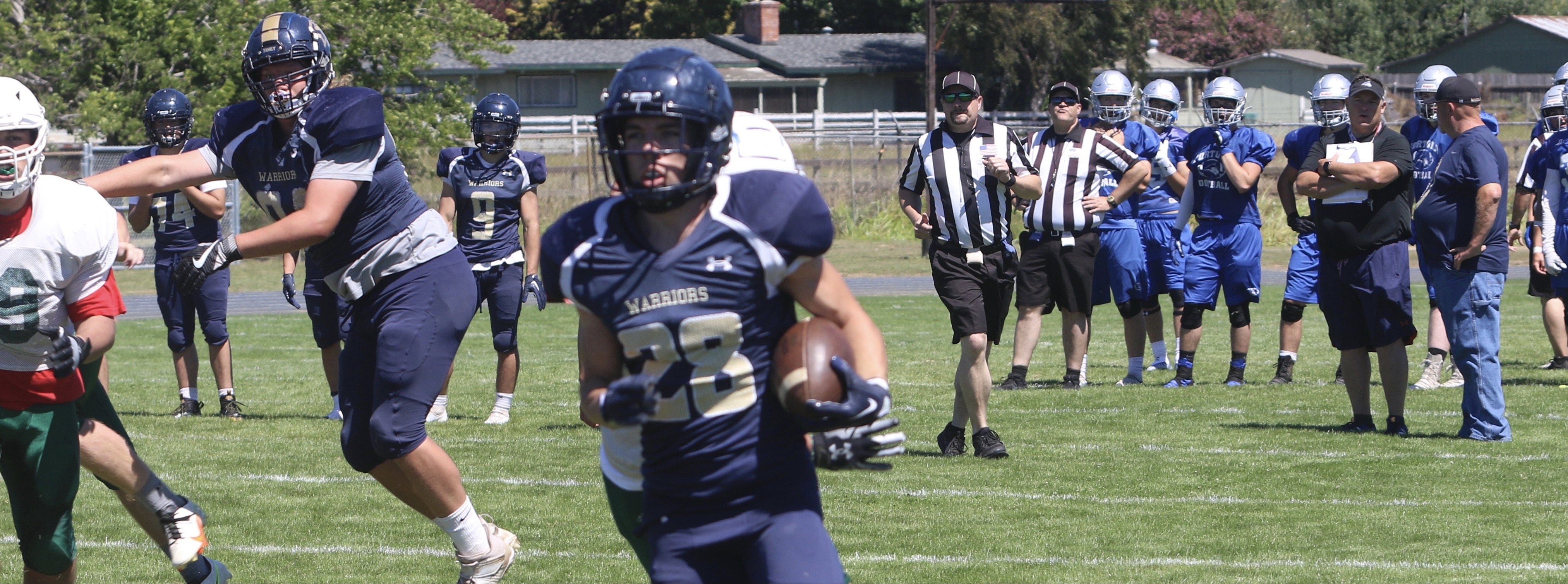 VIDEO HIGHLIGHTS — H-DNL teams scrimmage at Fortuna and St. Bernard’s ...